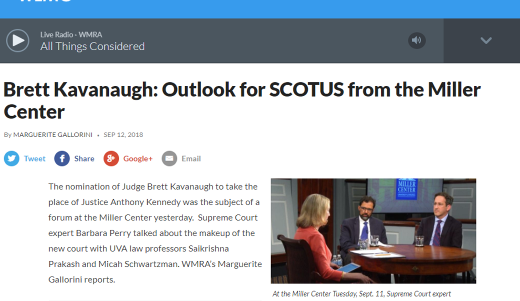 Barbara Perry | Miller Center