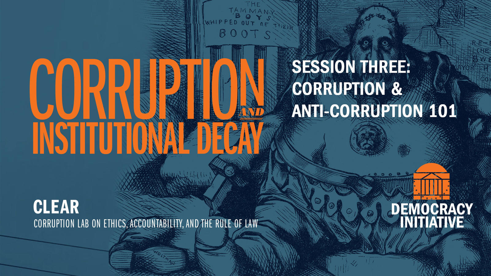 Corruption and Institutional Decay: Session Three, Corruption and Anti ...